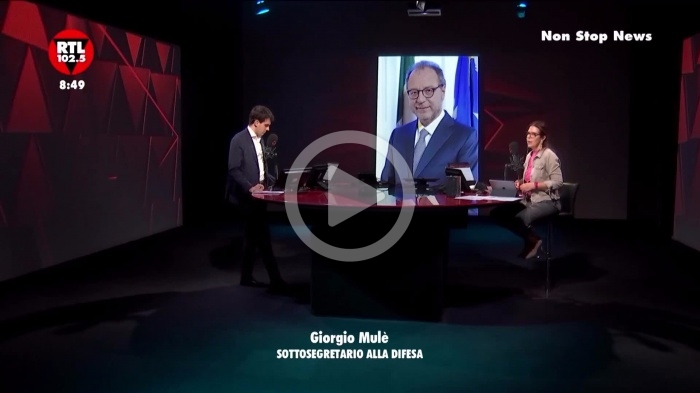 Il Sottosegretario alla Difesa FI Giorgio Mulé a RTL 102.5: “Centro-destra coeso. Meloni premier ...